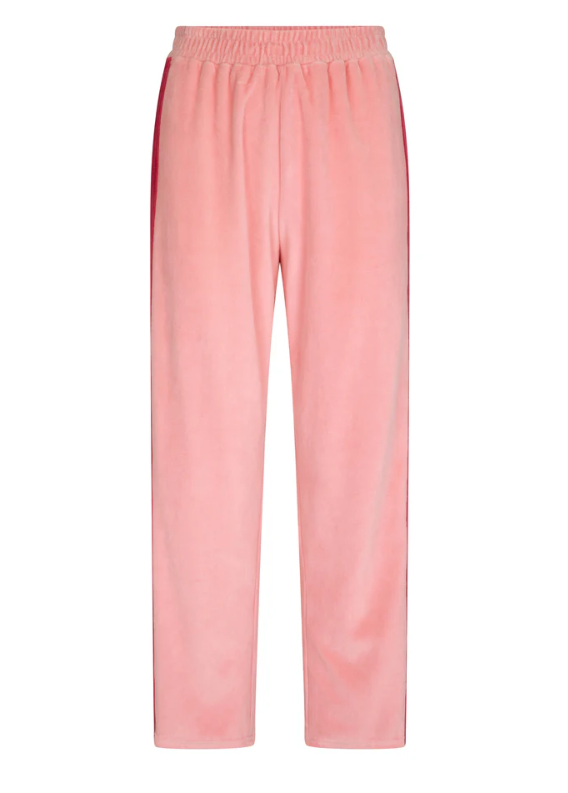 Araminta James - Mara Velour Pant in Blush – Ecru Boutique