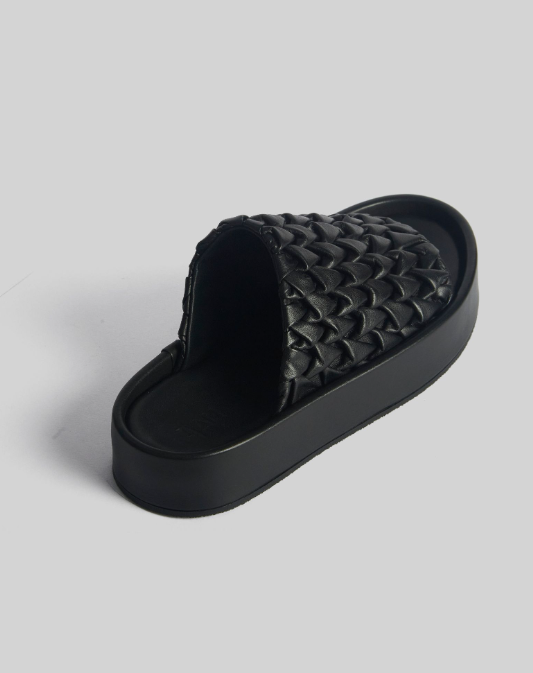 JVAM - Athena Slide in Black – Ecru Boutique